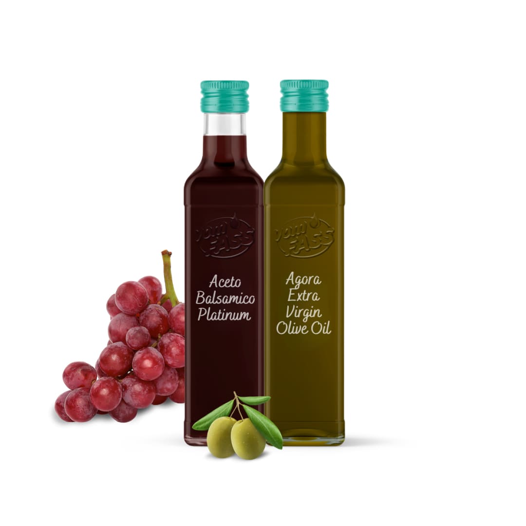 Aceto Balsamico Platinum + Agora Extra Virgin Olive Oil – vomFASS