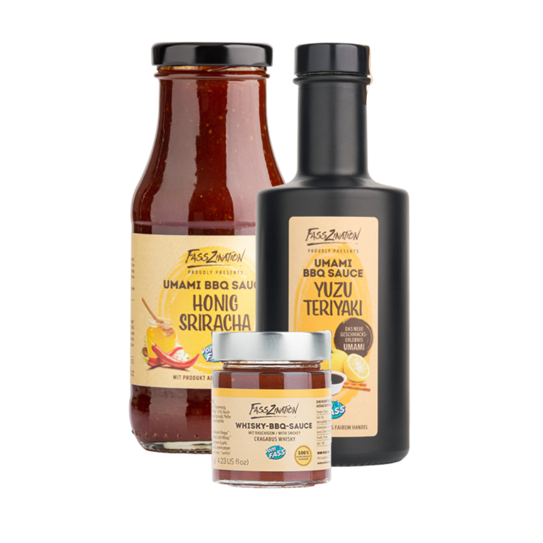 BBQ Sauce Set Fire & Flavor | vomFASS